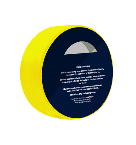 iQuip Italo Yellow Waterproof Masking Tape