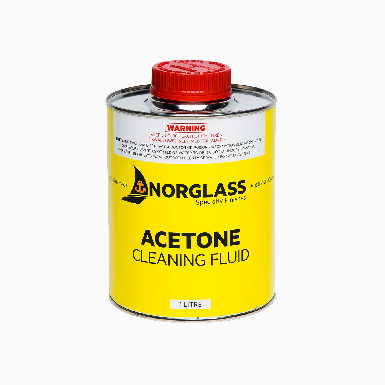 Norglass Acetone Cleaning Fluid | Cleaning Solvent | Paint World