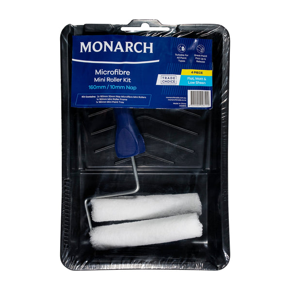 Monarch Mircofibre 160mm/4mm Nap Kit - Paintworld