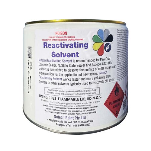Nutech Pavecoat Reactivating Solvent | Paintworld