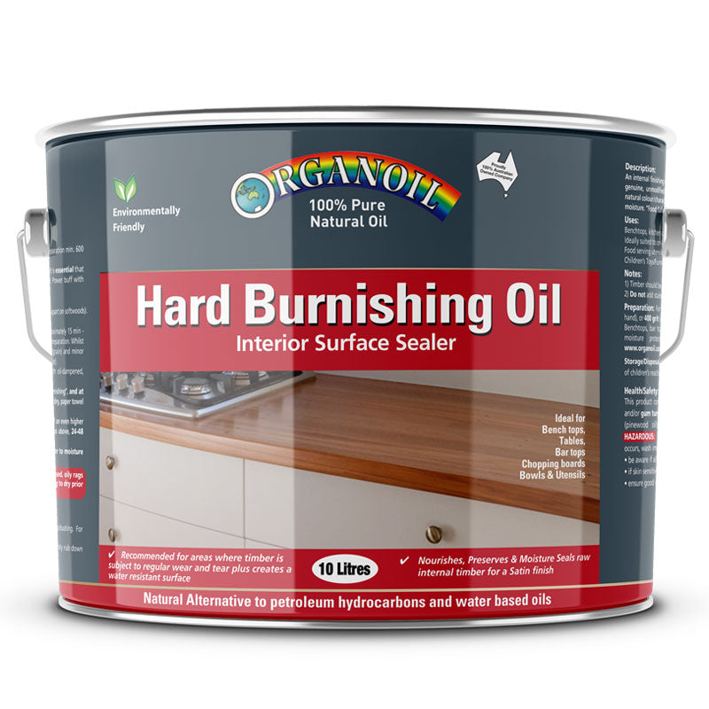 ORGANOIL HARD BURNISHING OIL - Paintworld.com.au