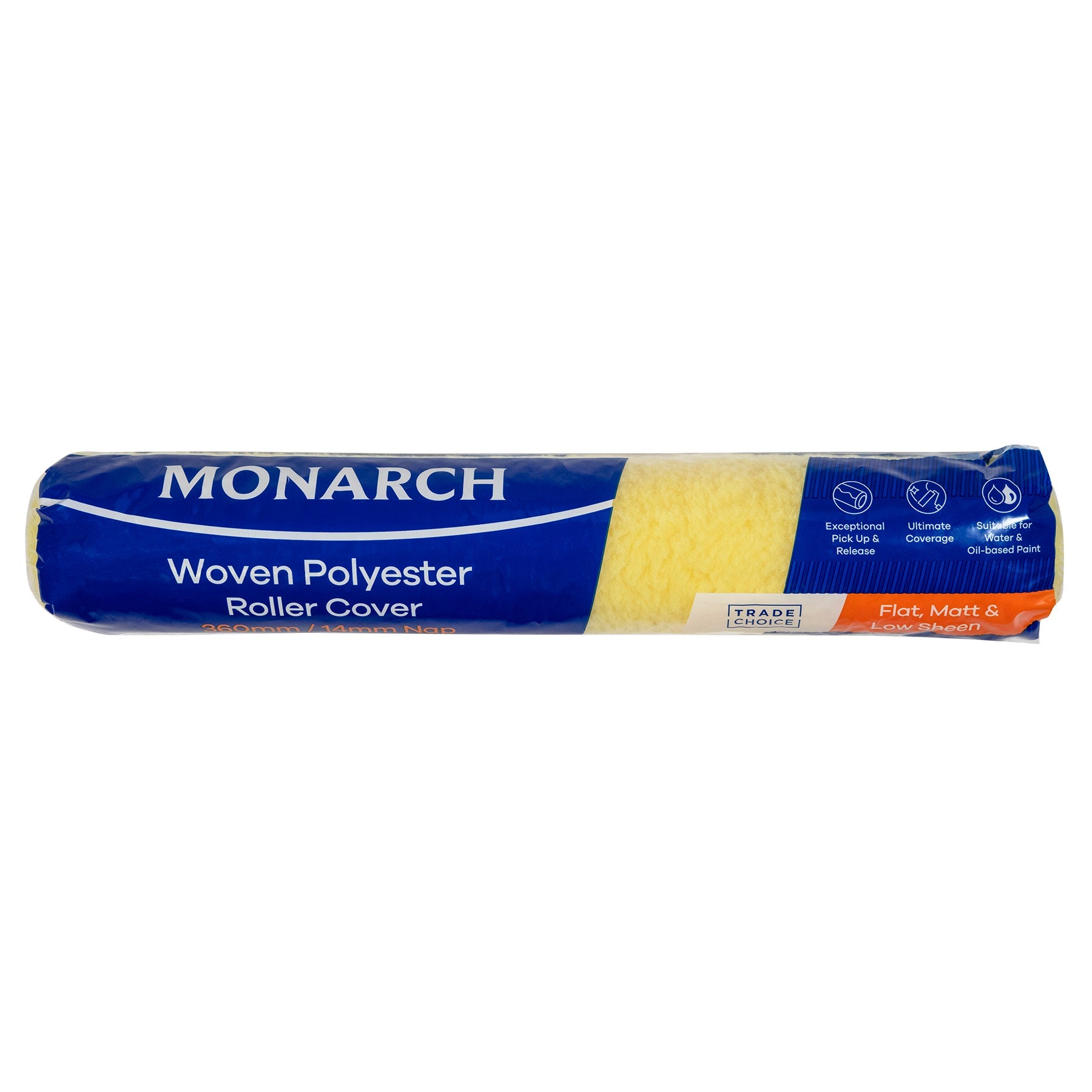 Monarch Woven Polyester Nap Roller Cover - Paintworld