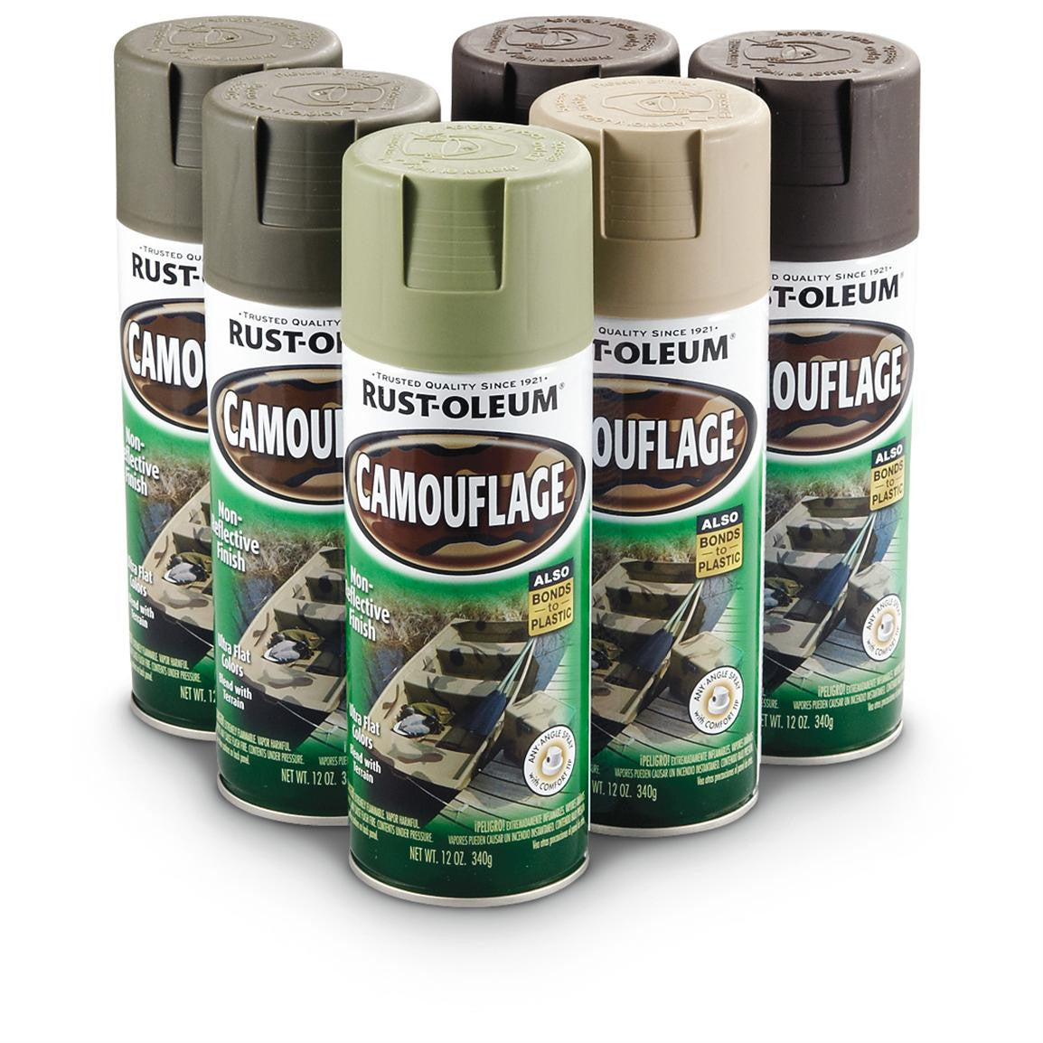 Camouflage Rustoleum Aerosol